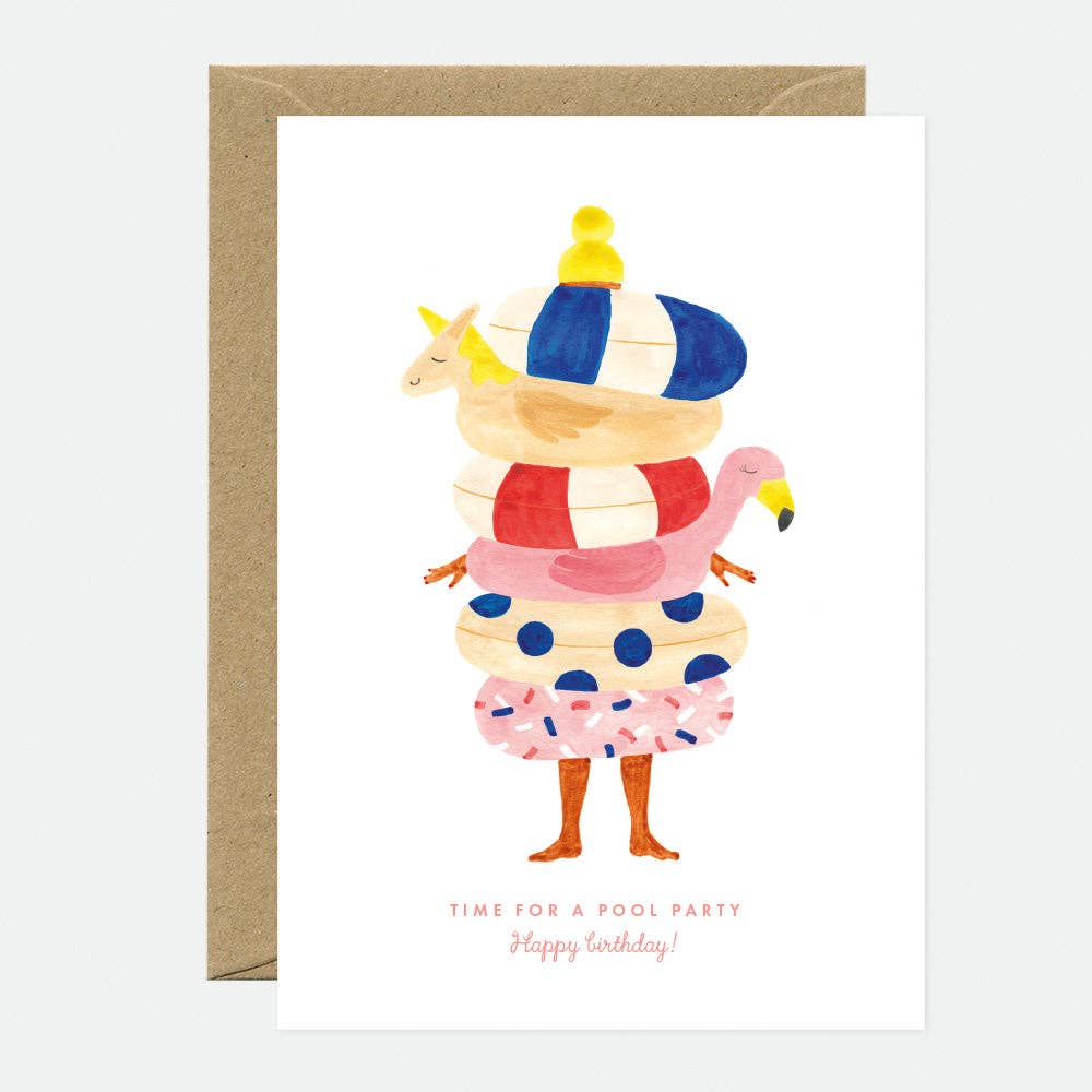 Pool Party Birthday Card | Personal Gifting Concierge – Gifted LA