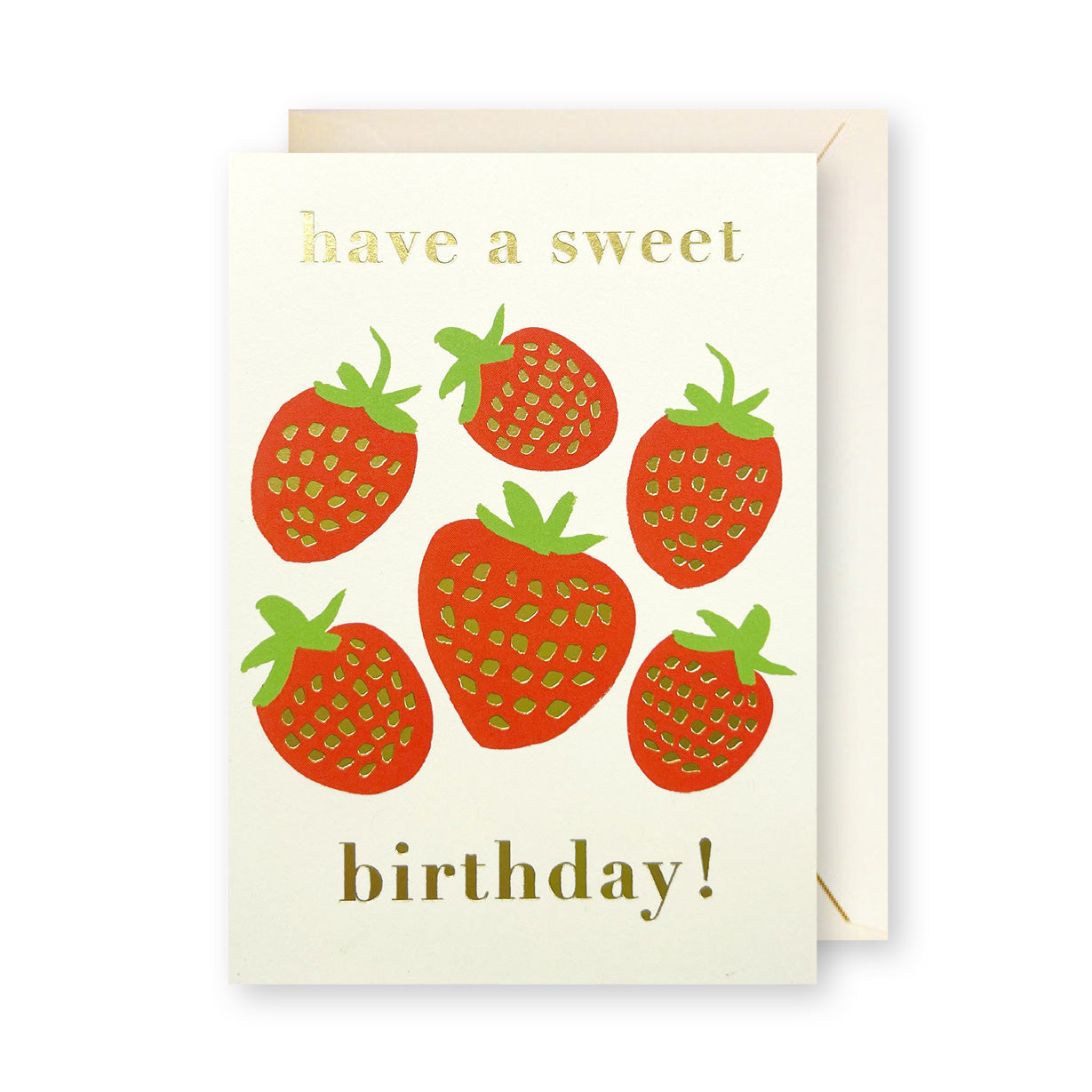 Strawberry Birthday Enclosure Card | Personal Gifting Concierge – Gifted LA
