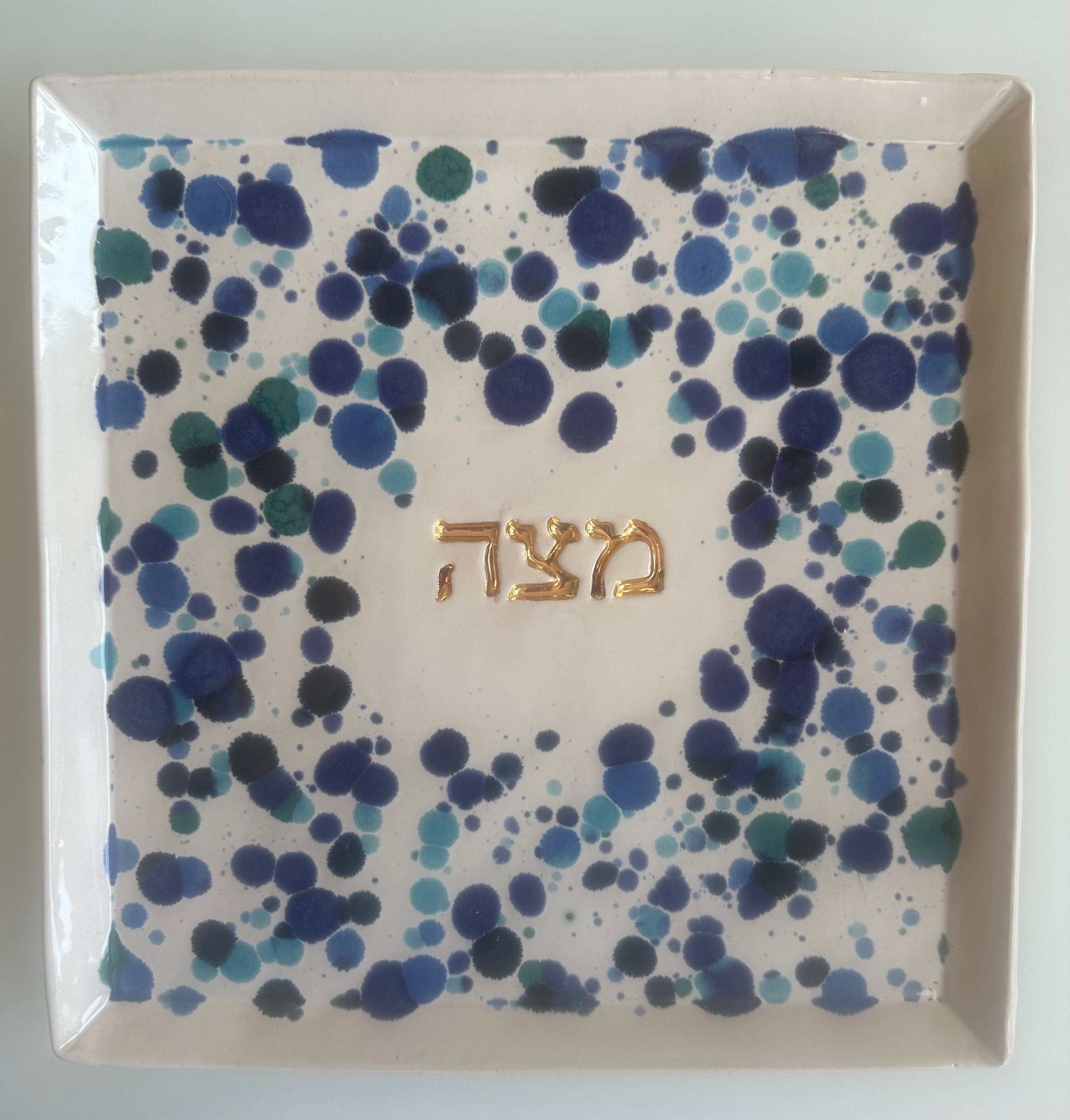 Handmade Ceramic Matzah Plate – Gifted LA