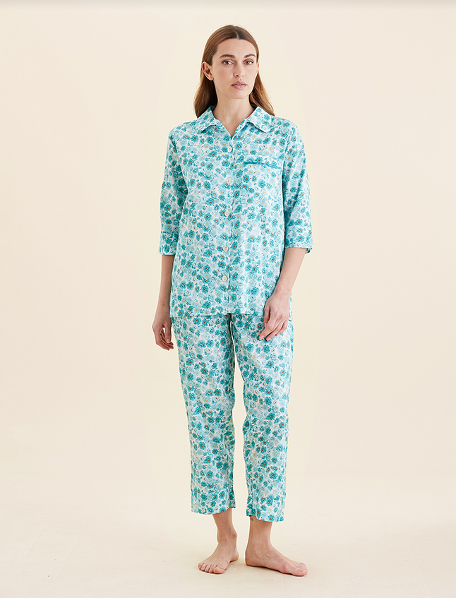 Florence Crop PJ Set | Gifted LA - Personal Gifting Concierge