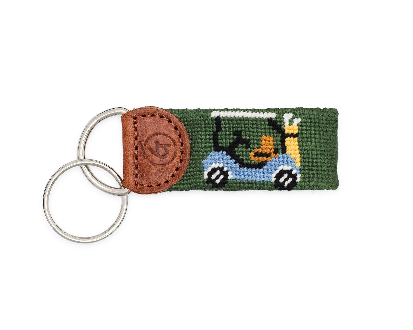 Golf Cart Needlepoint Keychain | Personal Gifting Concierge – Gifted LA